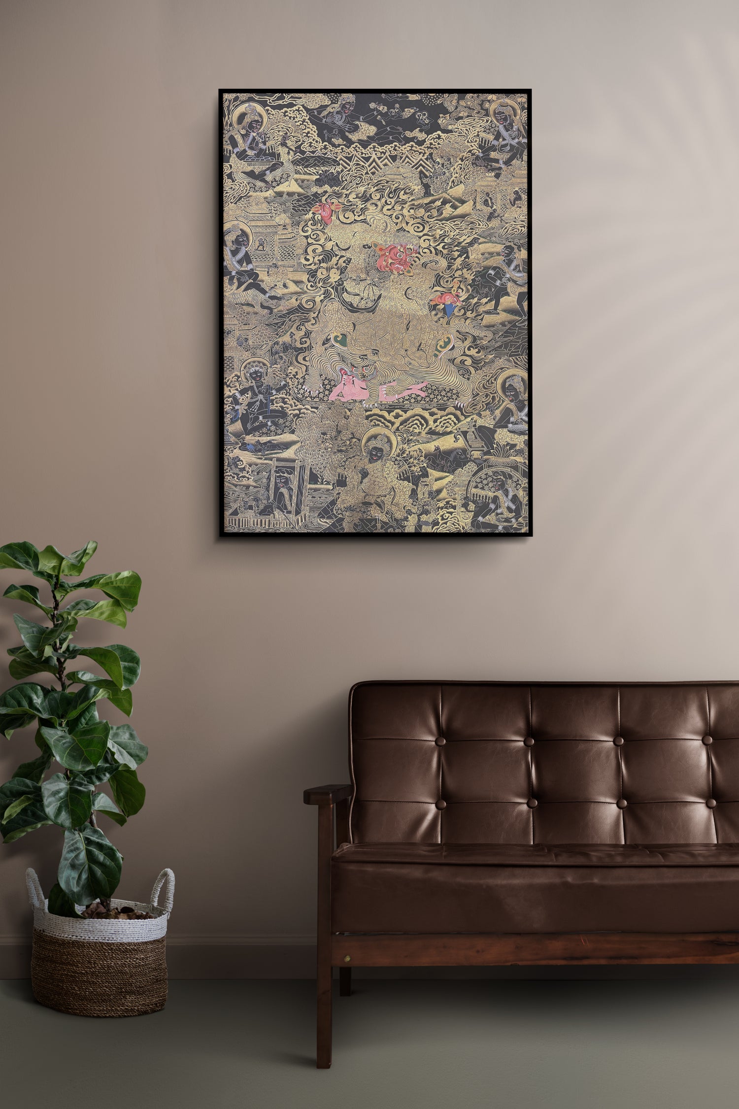 Everything you need to know about Dorje Drolo Thangka – Crafts of Tibet