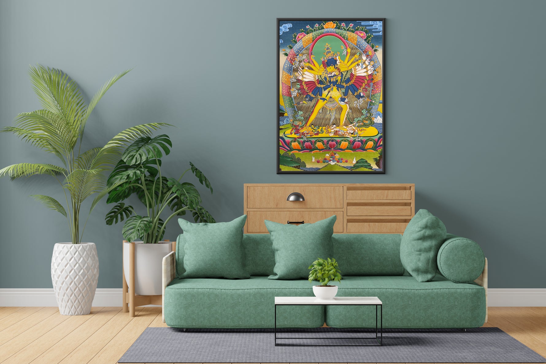 Kalachakra Thangka Explained – Crafts of Tibet