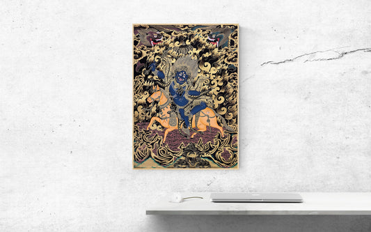 Palden Lhamo Thangka Explained – Crafts of Tibet