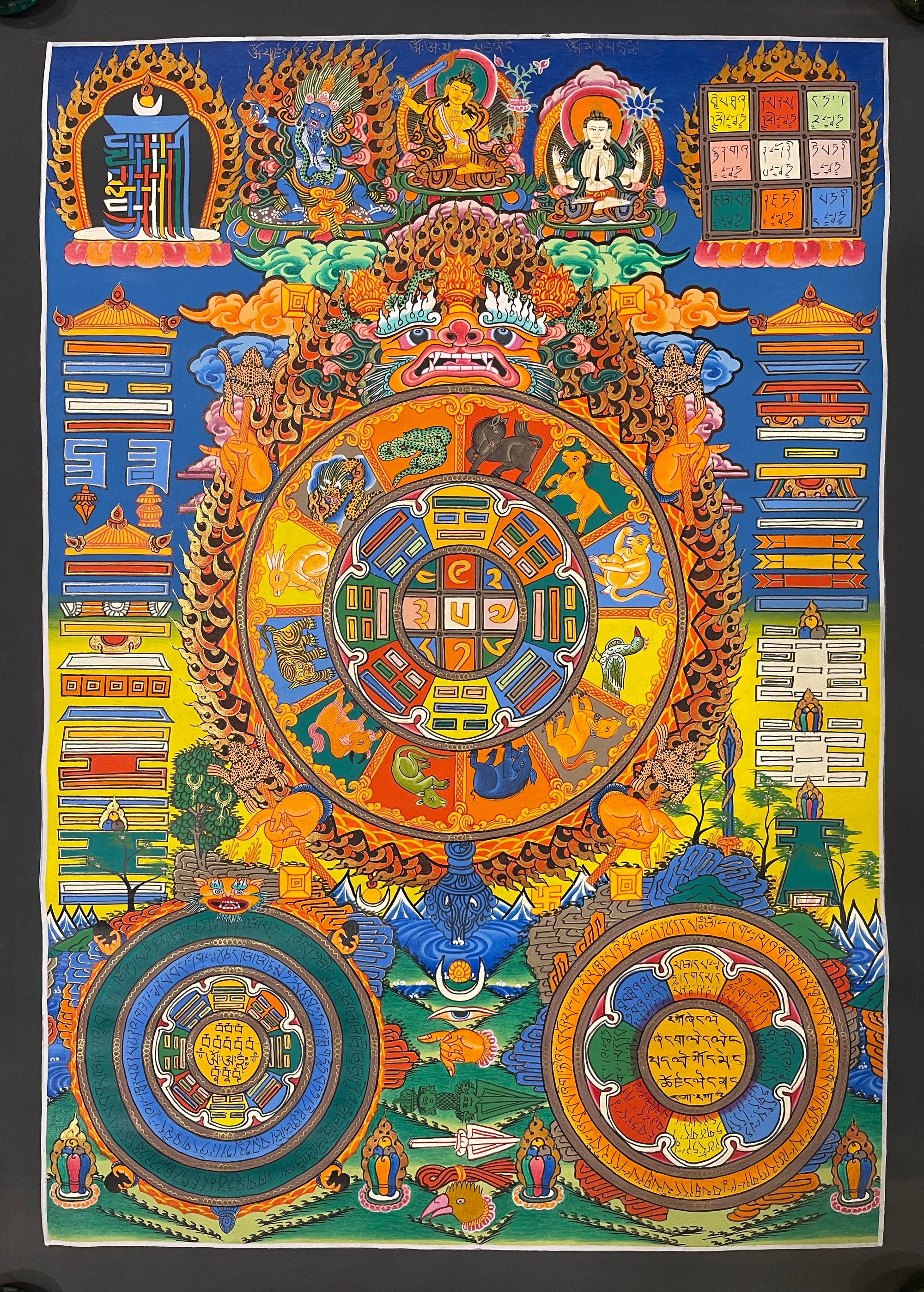 Tibetan Astrology Calendar - Crafts of Tibet